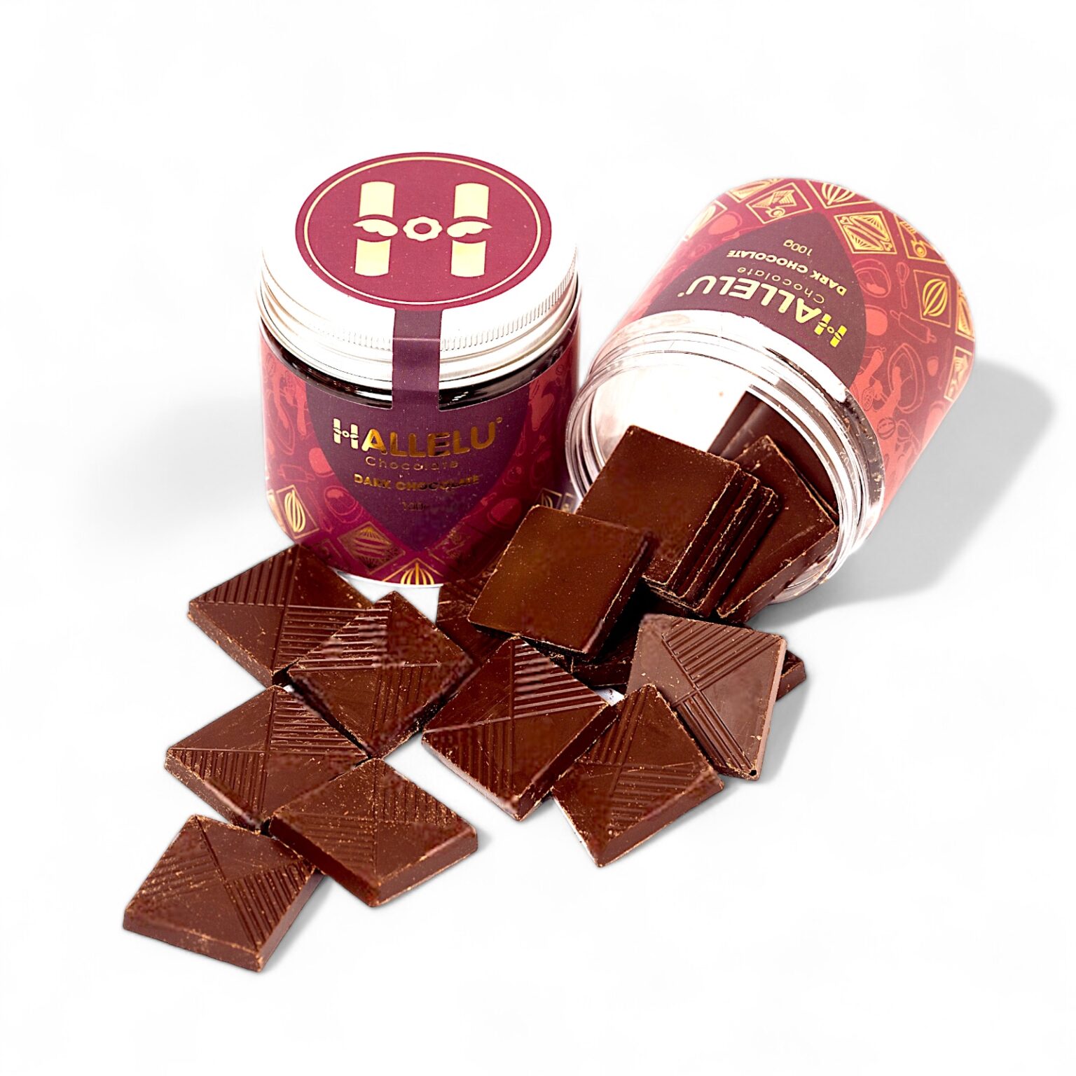 Socola đen 70% (100g) - Hallelu Chocolate | Tự Hào Sáng Tạo Việt